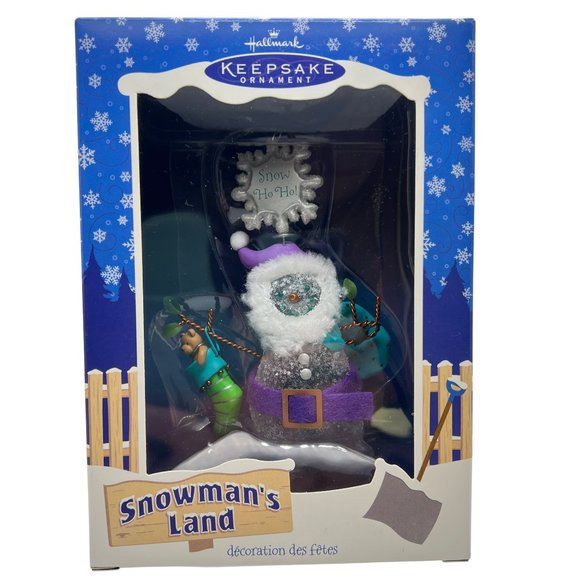 Hallmark | Holiday | Hallmark Snowmans Land Snow Ho Ho Keepsake ...